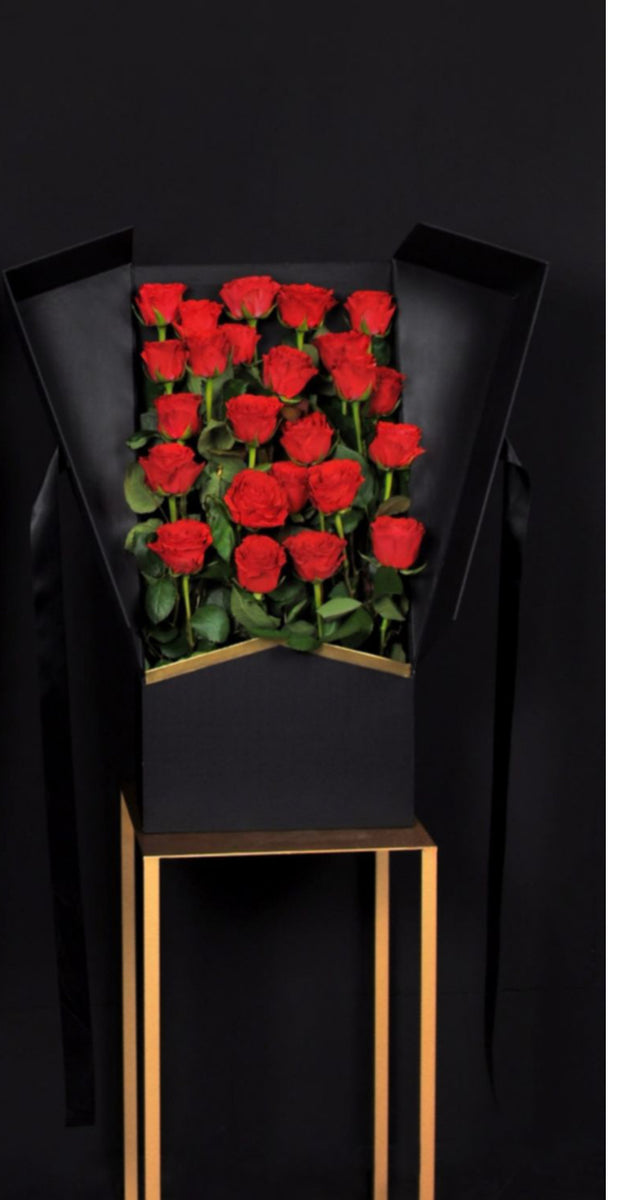 Luxury Tall Flower Box With Handle,Flower Boxes and Packaging Wholesale ...