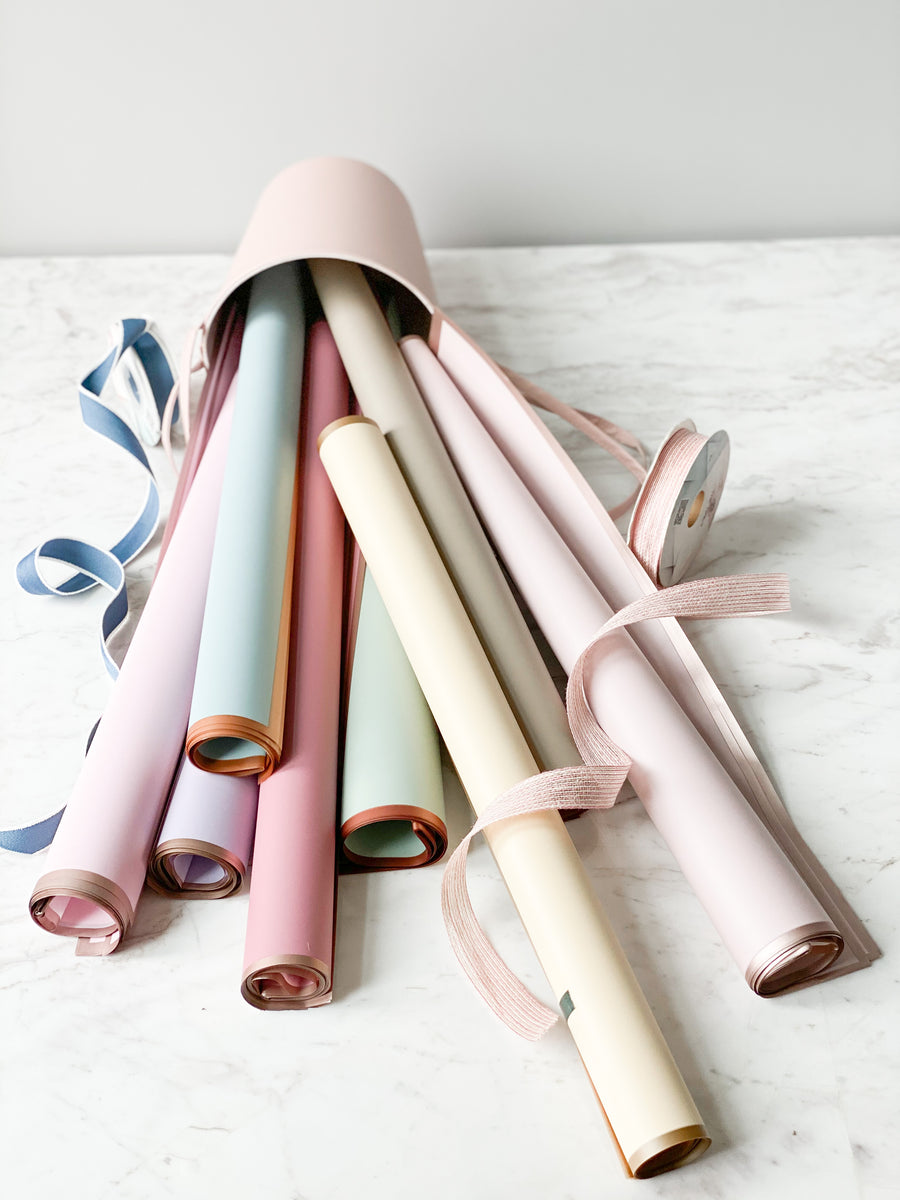 Gold line Wrapping paper– Fleur Wholesale