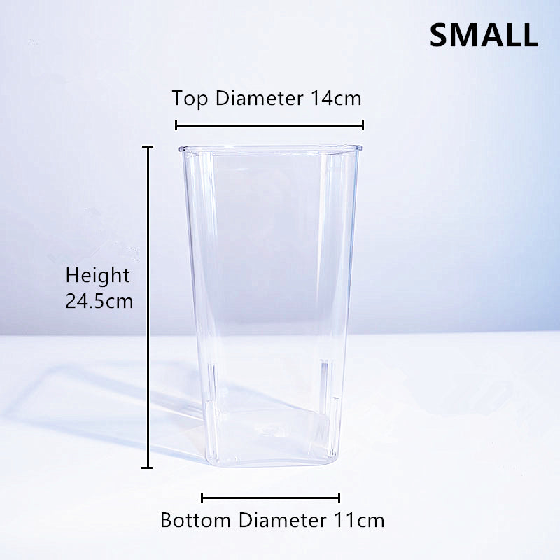 Acrylic Clear Flower Container in different Size– Fleur Wholesale