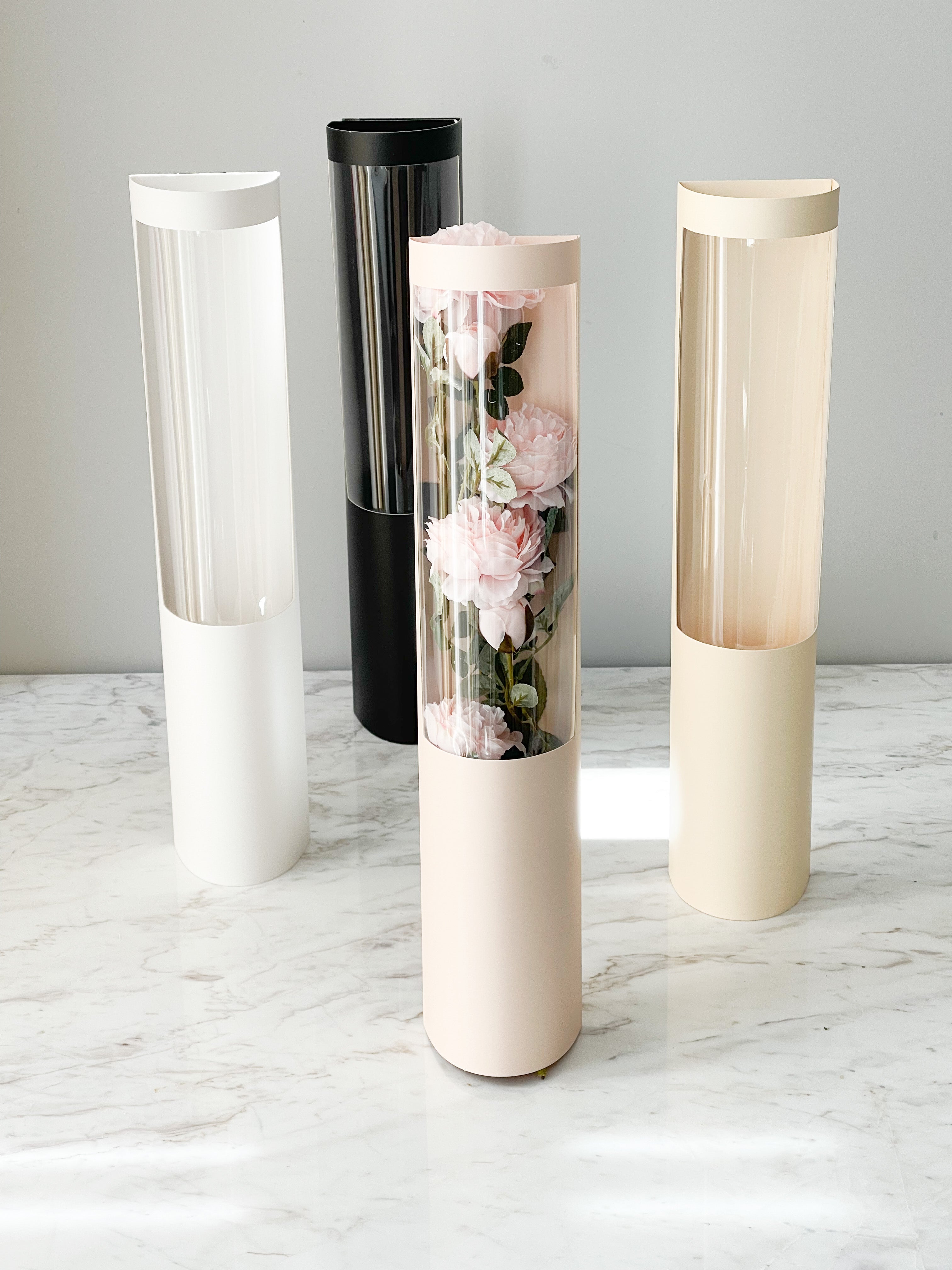 Transparent Flower Box (No Bottom)– Fleur Wholesale